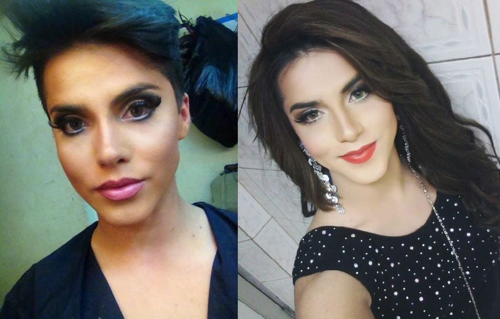 Crossdresser Before and After Transformation Photo Gallery